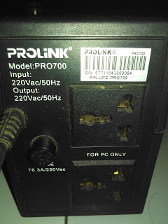 Cara Mematikan Timer UPS PROLINK PRO700 - Spesialis Elektronik