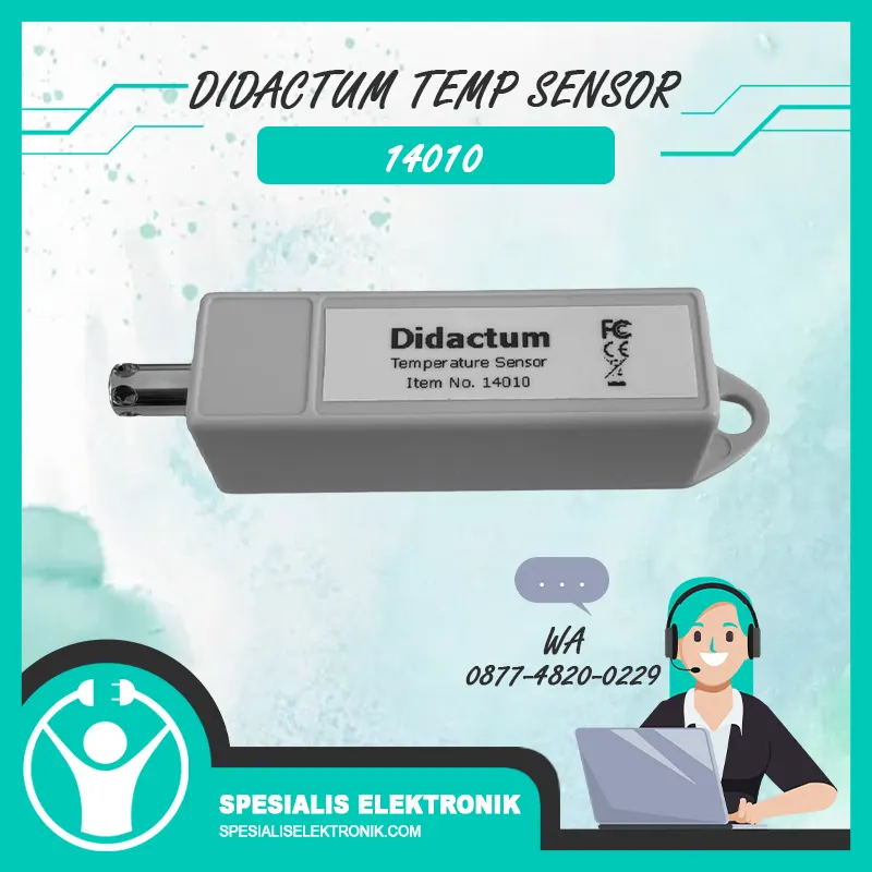 Didactum 14010 Temperature Sensor - Spesialis Elektronik