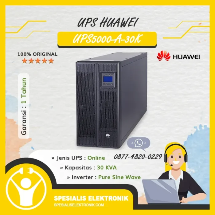 UPS Huawei FusionPower UPS5000-A-30K 30Kva - Spesialis Elektronik